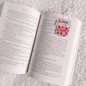 Reading is My Jam Magnetic Bookmark - Etsy