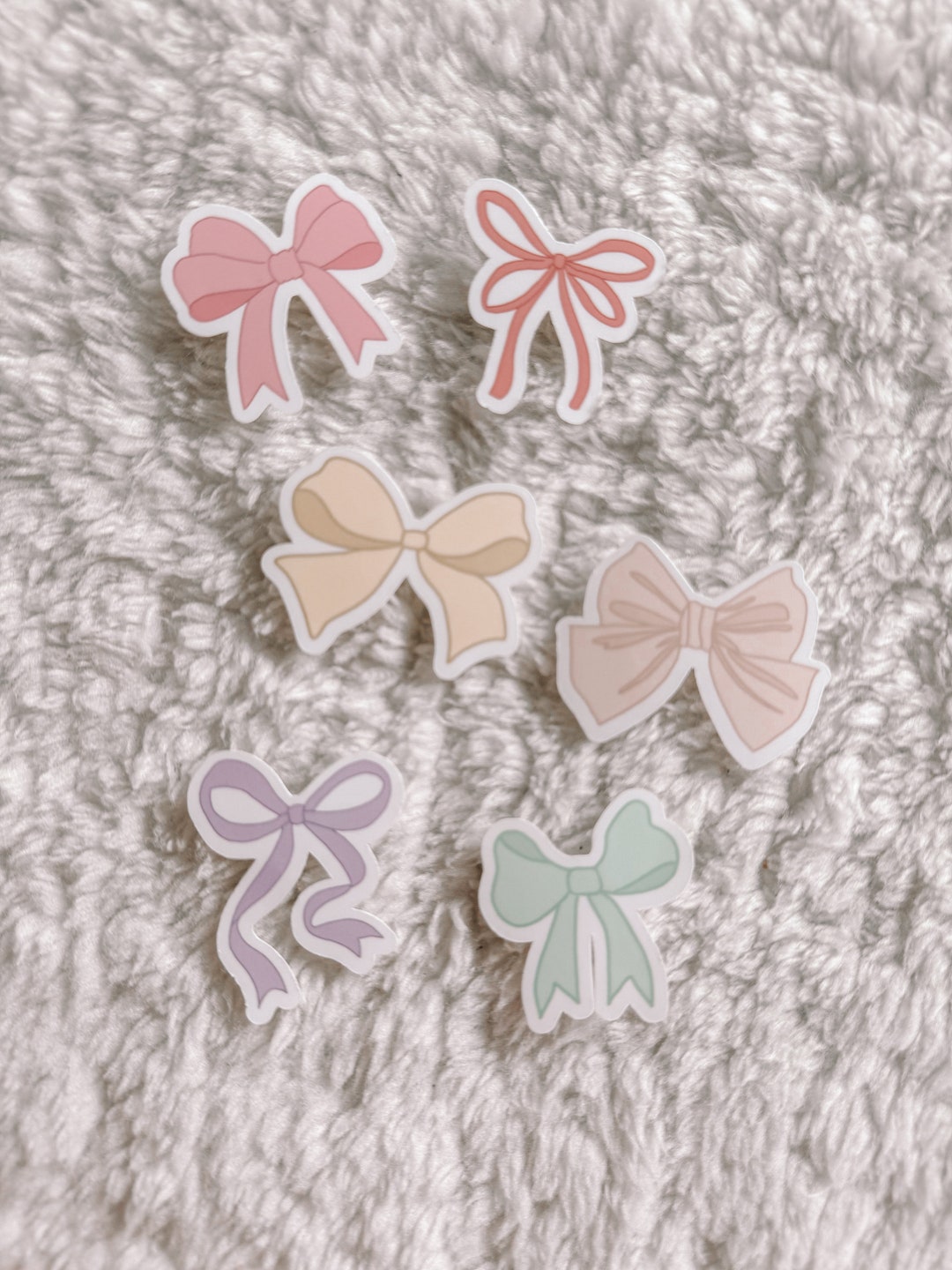 Mini Coquette Bows Sticker Pack - Etsy