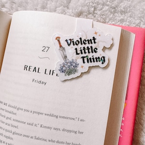 Violent Little Thing Holographic Magnetic Bookmark - Etsy