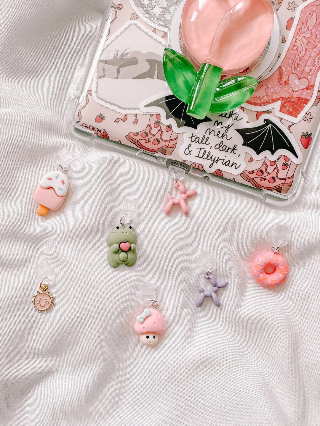 Kindle Charm, Phone Charm, iPad Charm, Usb C Charm, Bookish Merch ...