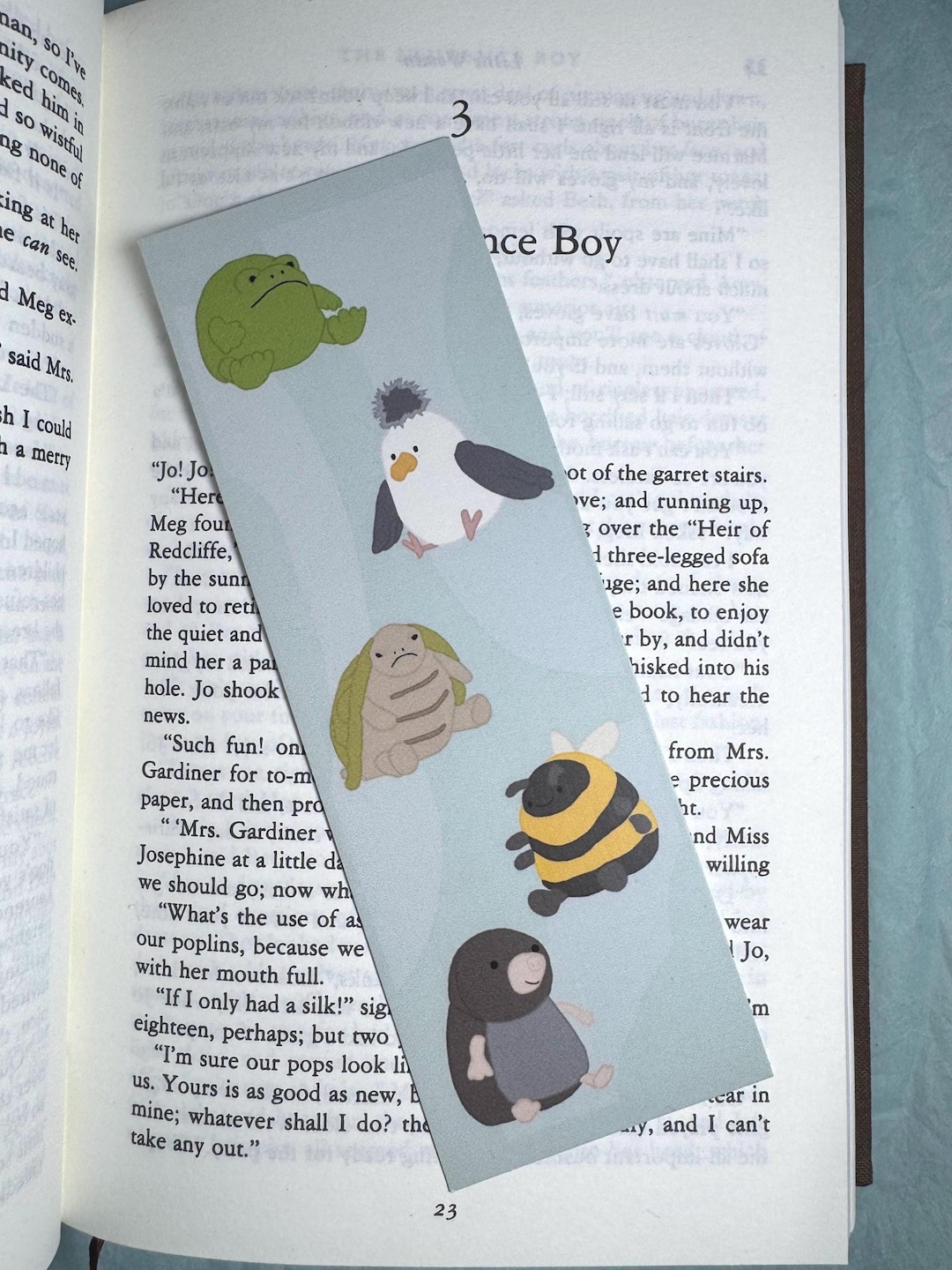 Jellycat Animals 6x2 Bookmark - Etsy