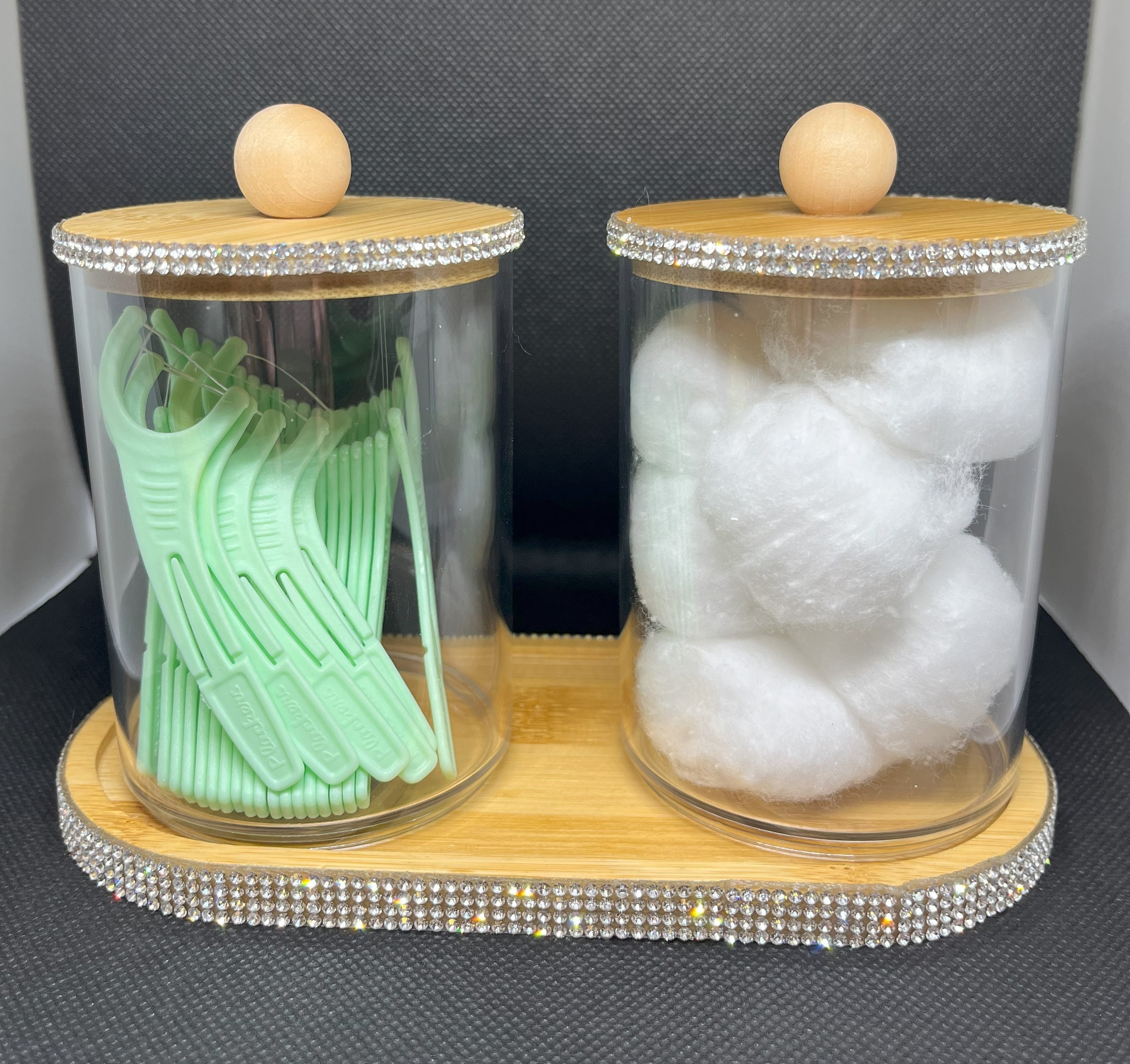 Bathroom Storage Jar Set - Etsy