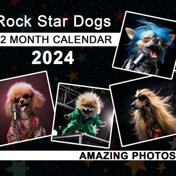 2024 Rock Calendar - Etsy