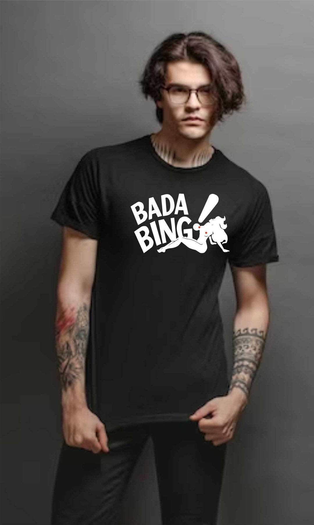 Sopranos 25th Anniversary BADA BING T-shirt - Etsy