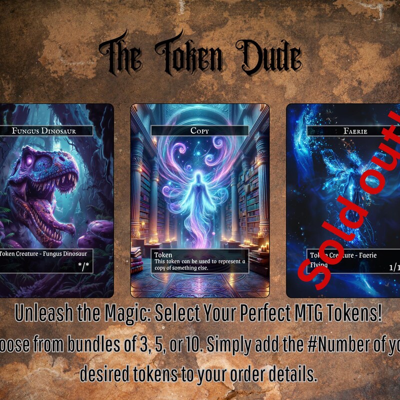 Mtg Token - Etsy