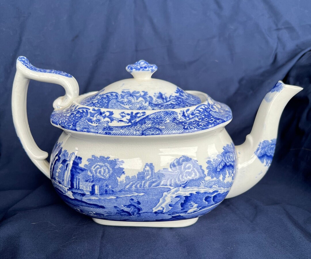 COPELAND SPODE ITALIAN Tea Pot 1930s. Classical Design 200 Years Old ...