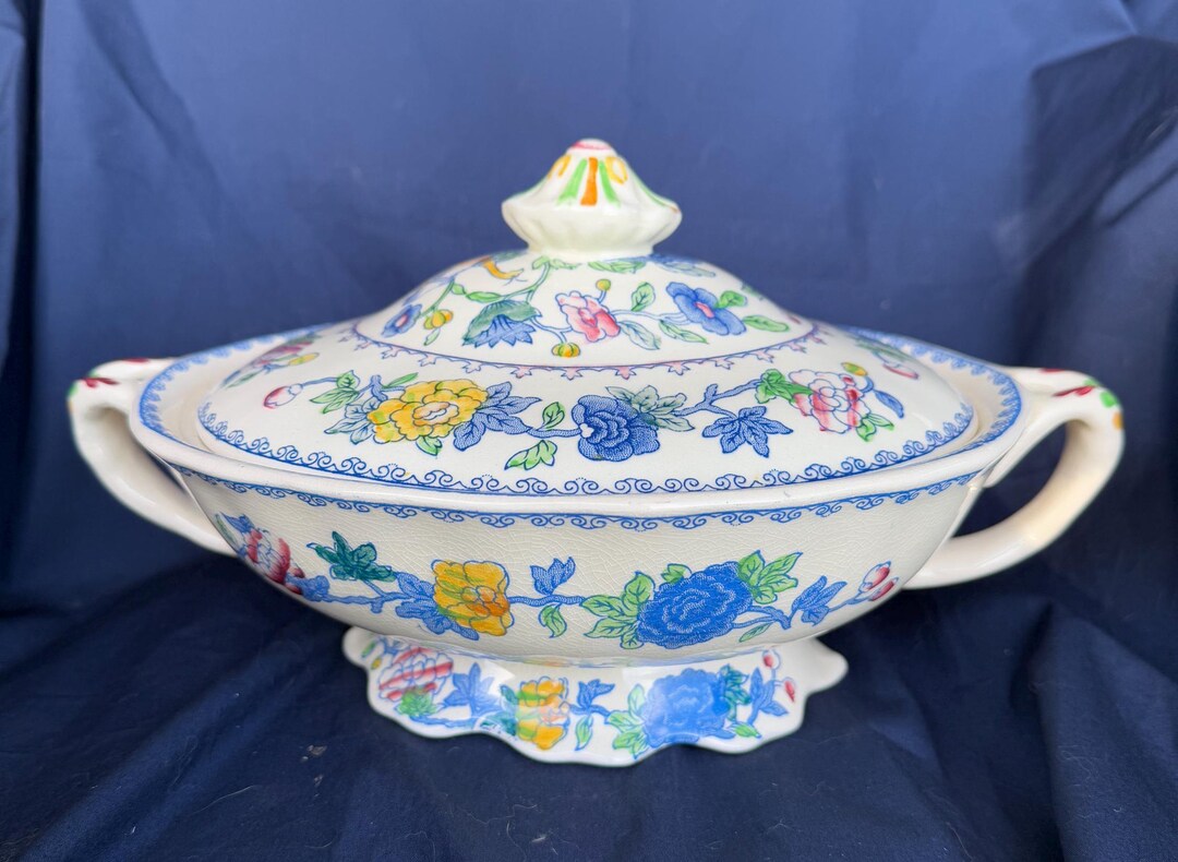 MASONS REGENCY TUREEN 28mm. Classic Masons Pattern. Traditional China ...
