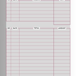 Printable Cash Memo Template: Business Accounting (digital Download) - Etsy