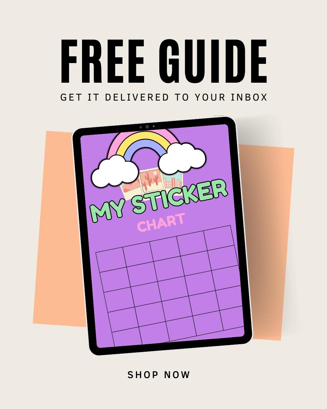 Fun Sticker Collection Chart for Kids - Etsy