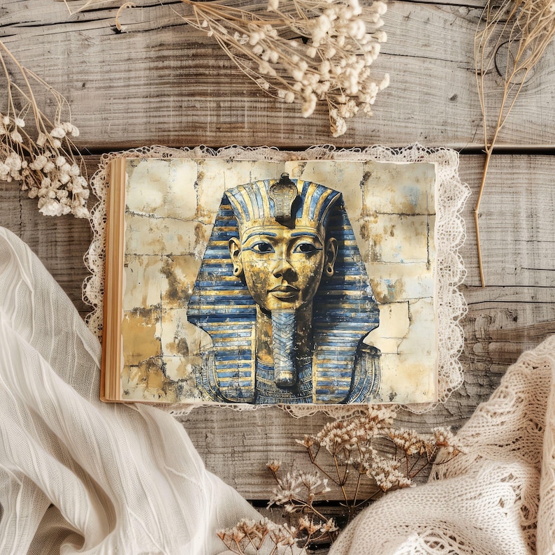 Ancient Egyptian Junk Journal Pages | Printable Ephemera for ...