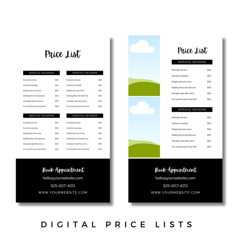 Editable Payment Sign Template Bundle, Printable Scan to Pay, QR Code ...