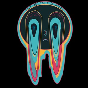 Melting Face/burnout Stickers/not Sad, Just Tired/psychedelic Dripping ...
