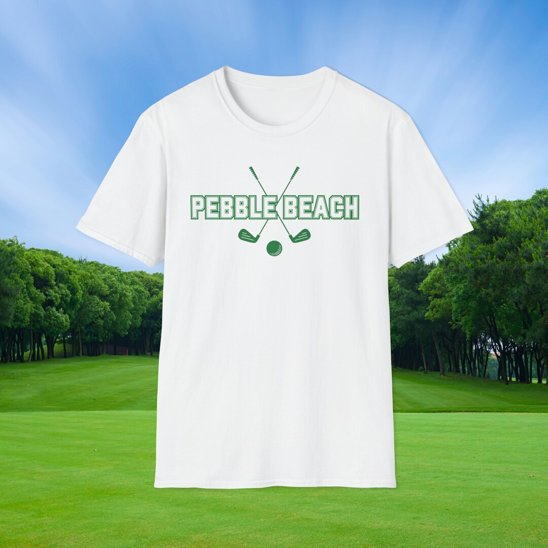 Pebble Beach Tshirt Gifts for Golfer, Golf Tshirt, Unisex Crewneck ...