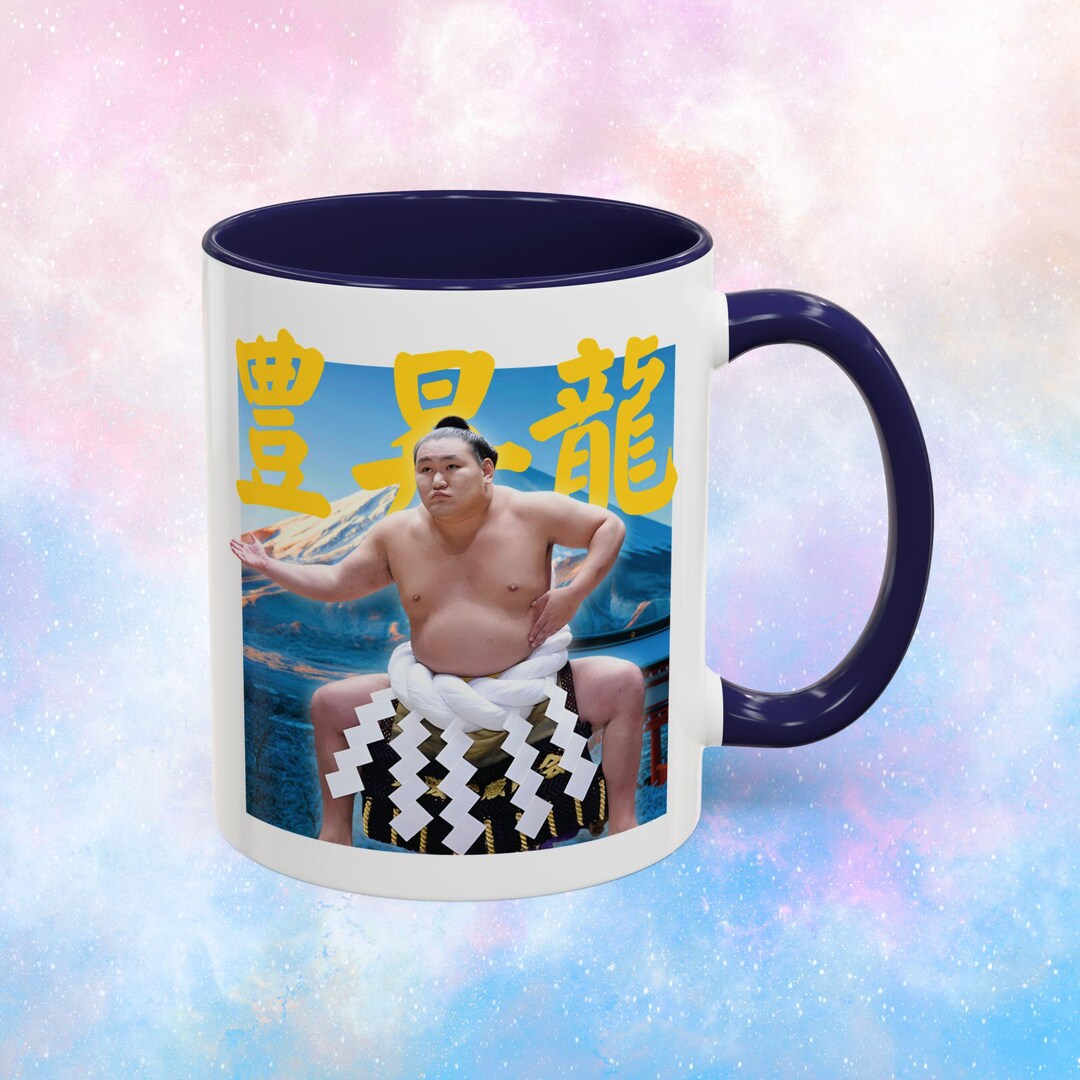Hoshoryu Mug, Sumo Mug, Sumo Gifts, Gift for Sumo Fan, Sumo Wrestling ...