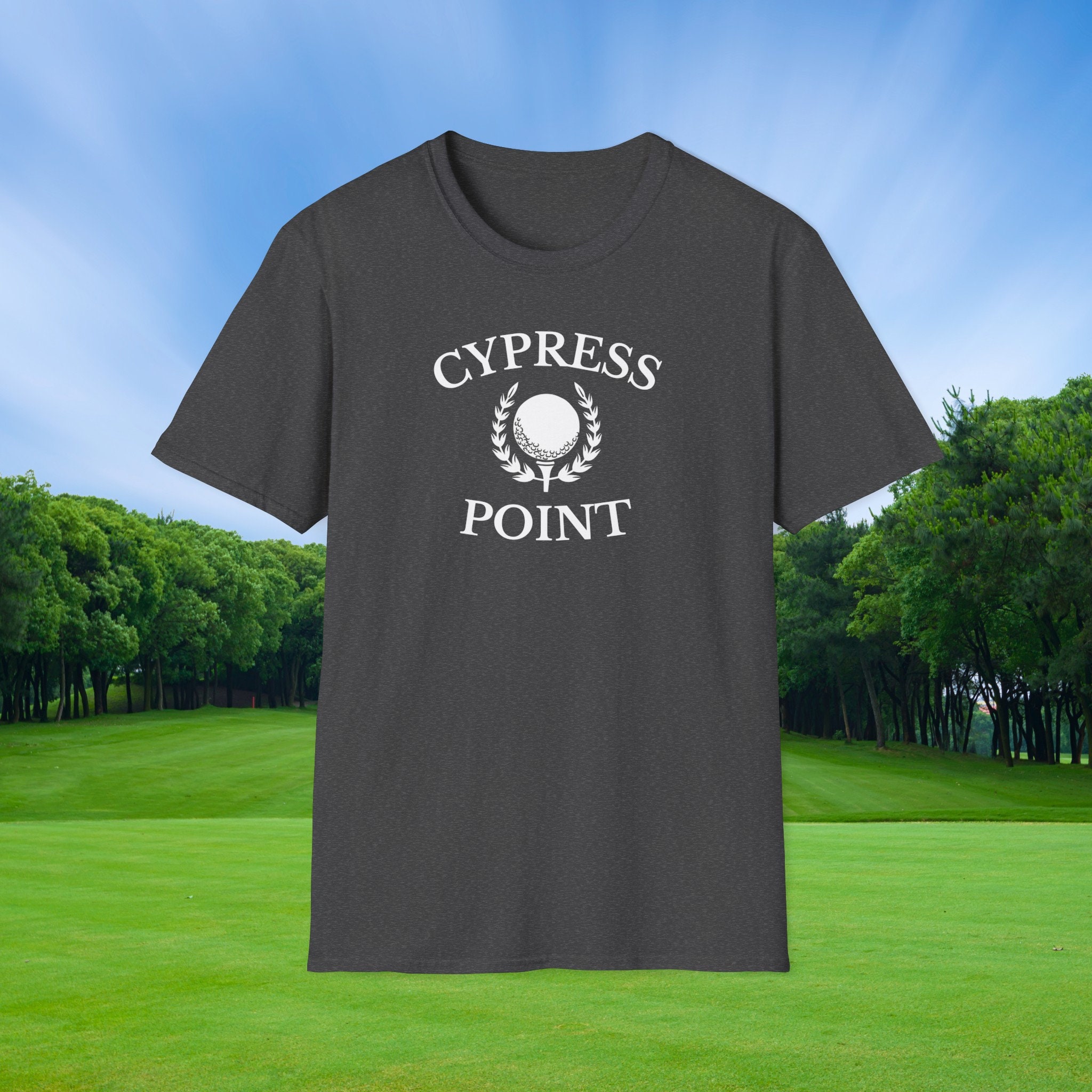 Cypress Point Tshirt - Gifts for Golfer, Golf Tshirt, Unisex Crewneck ...