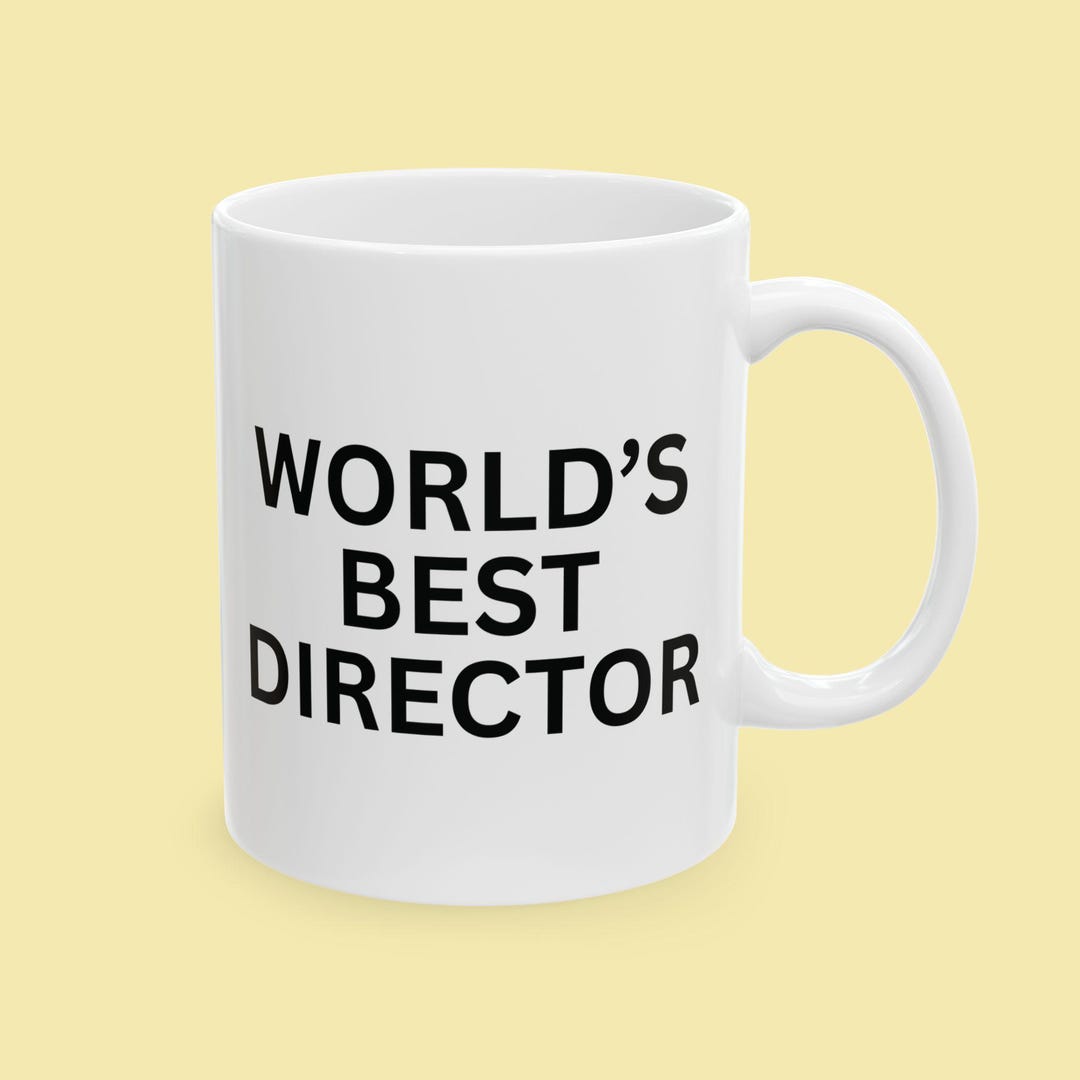 World's Best Director Mug, Gift for Director, Office Gift Ideas ...