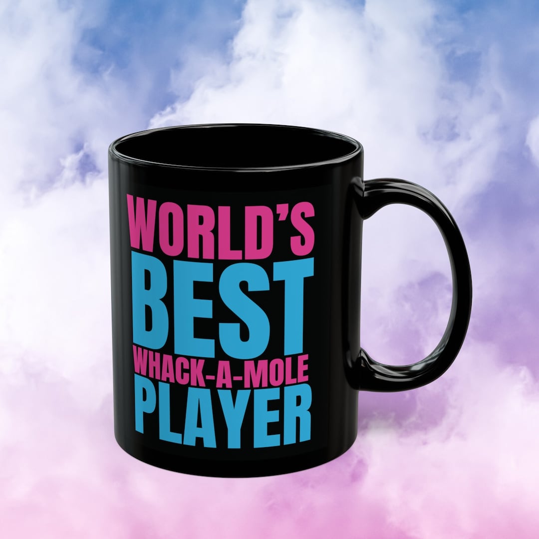 Whack a Mole Mug, World's Best Whack-a-mole Player, Arcade Mug, Arcade ...