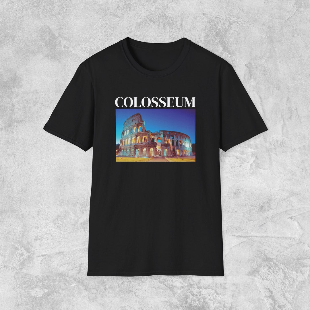 Vintage Colosseum Shirt, Retro Rome Shirt, Gladiator Arena, Italy Shirt ...