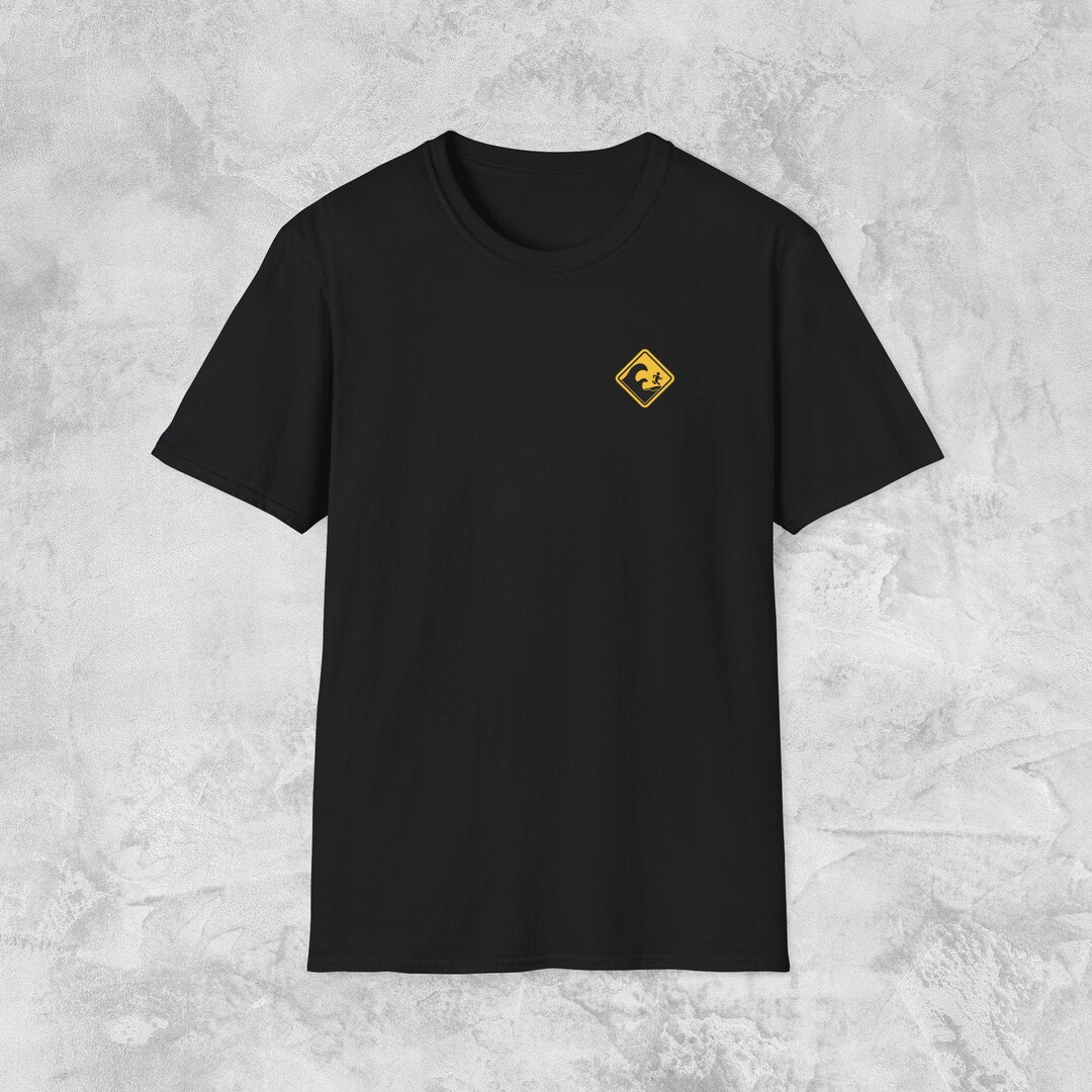 Tsunami Warning Sign Shirt, Beach Sign, Surfing Gift, Funny Surfer ...