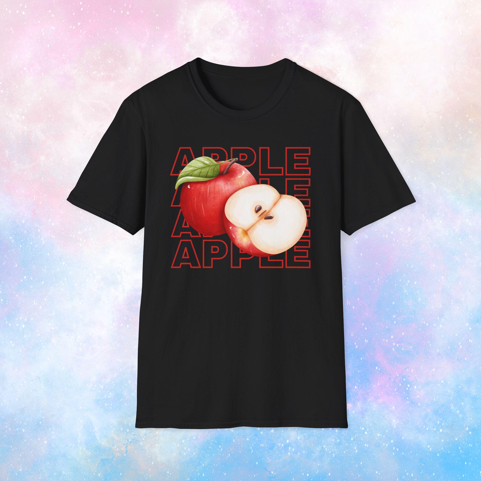 Apple Shirt, Apple Gift, Apple Juice Lover Gift, Apples Shirt, Retro ...
