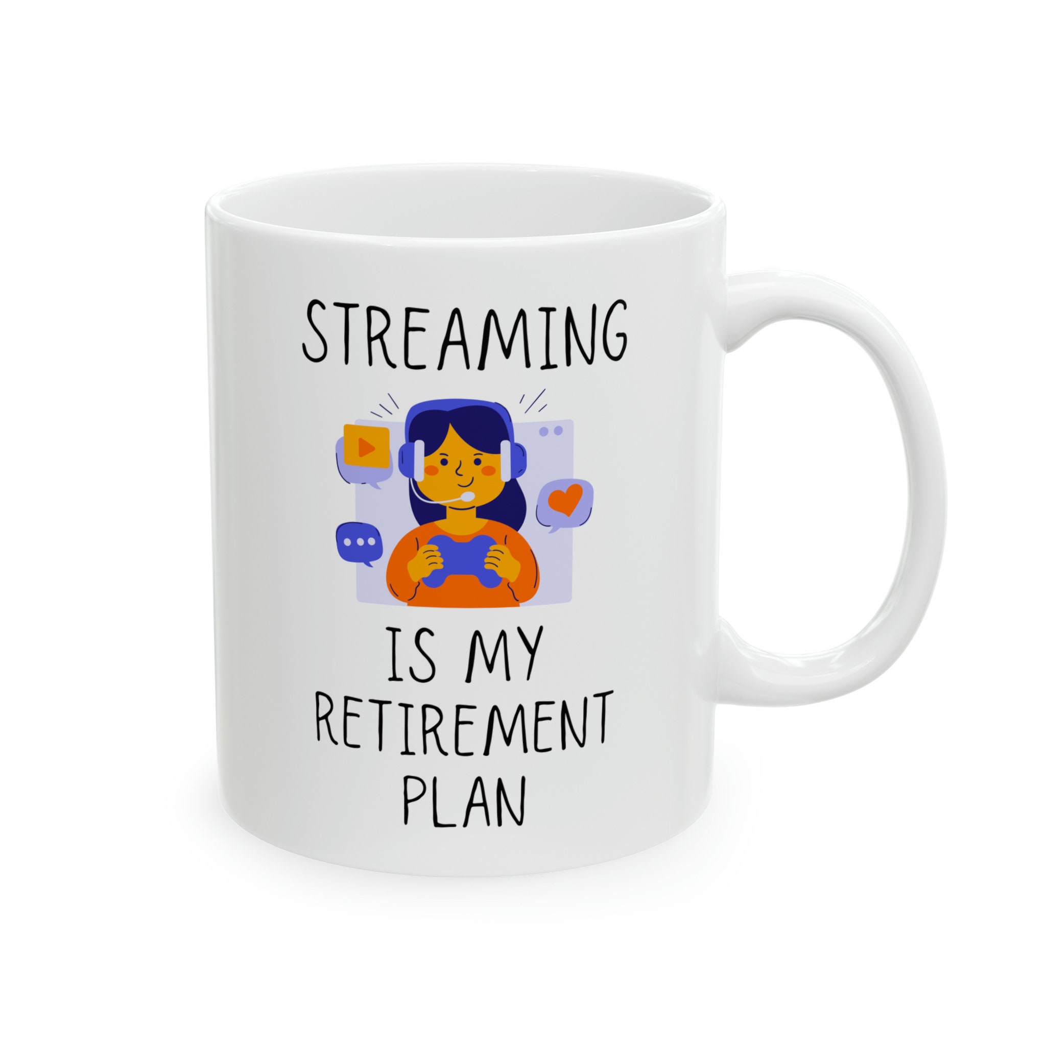 Streaming is My Retirement Plan Gift for Live Streamer, Twitch, Tiktok ...
