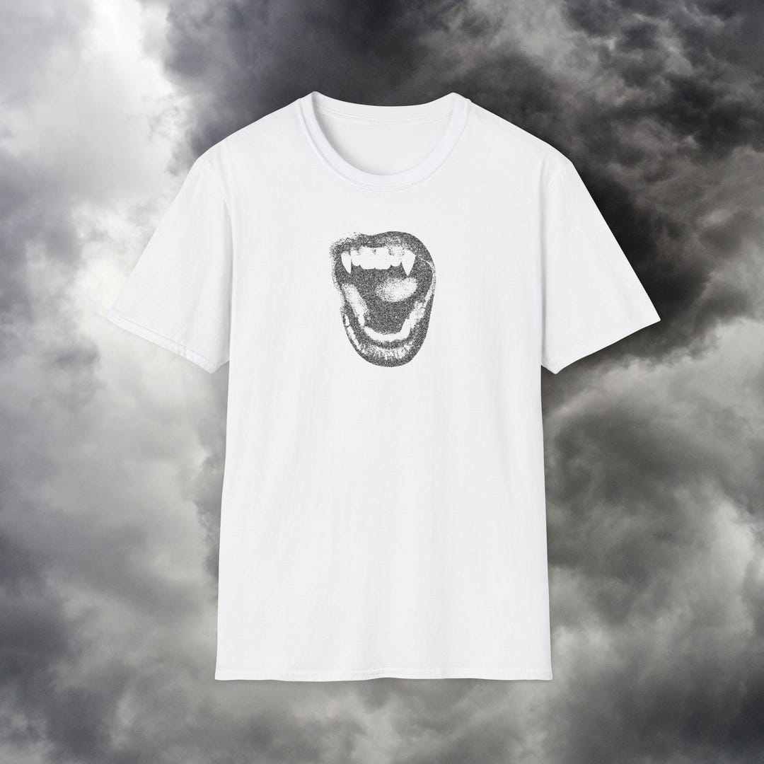 Vampire Teeth Shirt, Dracula Shirt, Witch Shirt, Occult Gift, Mysticism ...
