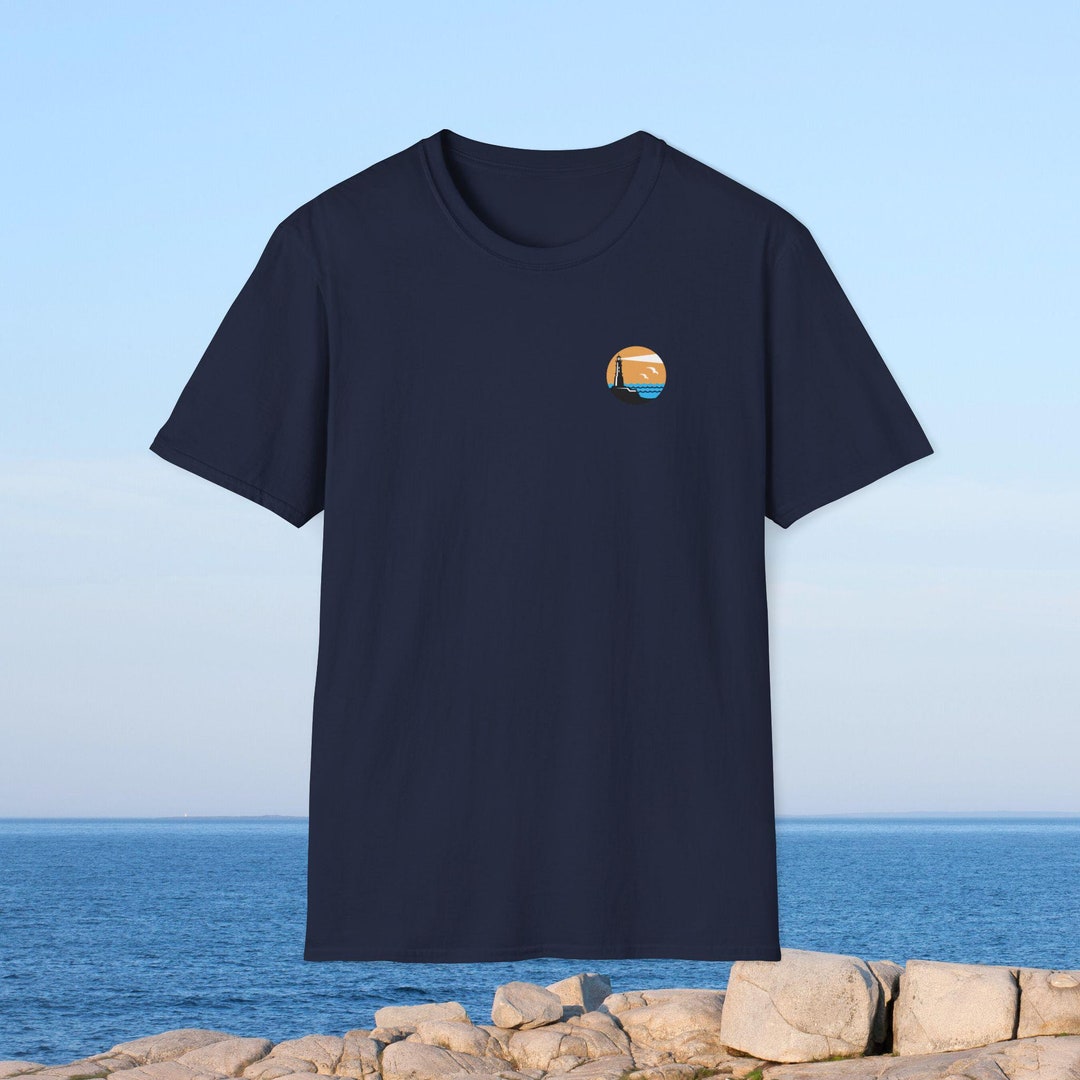 Lighthouse Shirt, Lighthouse Print, Light House, Navy Theme, Sailor ...