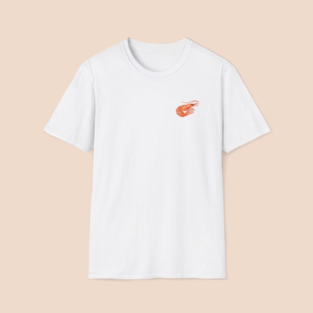 Prawn Shirt, Prawn Print, Prawn Gifts, Seafood Print, Seafood Lover ...