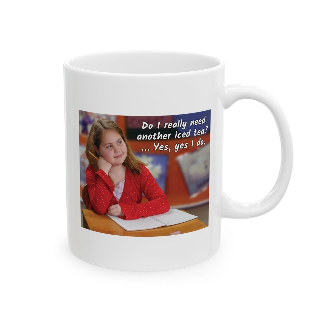 Funny Iced Tea Mug, Cute Iced Tea Lover Gift, Funny Mug, Weirdcore ...