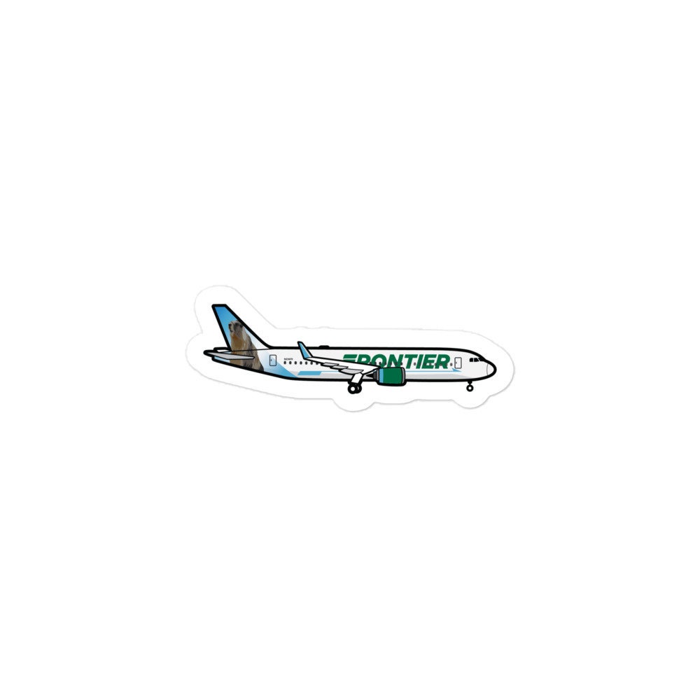 Frontier Airlines A320 Stickers Decal - Etsy