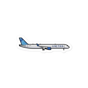 United Airlines Boeing 757 Sticker Decal - Etsy