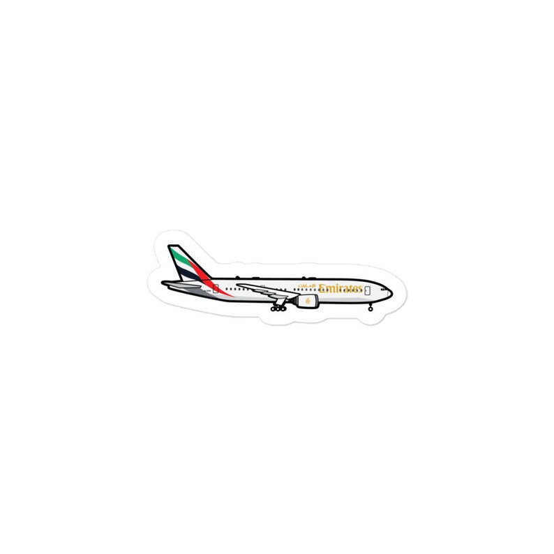 Emirates Boeing 777 Sticker Decal - Etsy