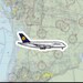 Lufthansa Airbus A380 Sticker - Etsy