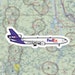 Fedex MD11 Cargo Plane Sticker Decal | Mcdonnell Douglas Class Plane ...