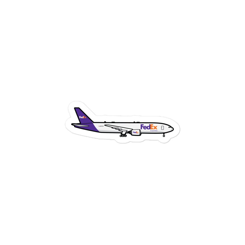 Fedex Boeing 777 Sticker Decal - Etsy