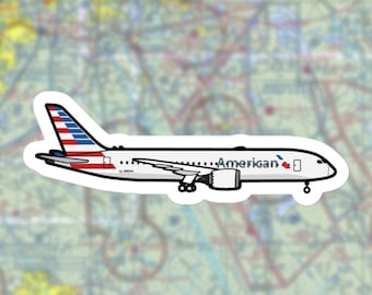 American Airlines Boeing 777 Sticker Decal - Etsy