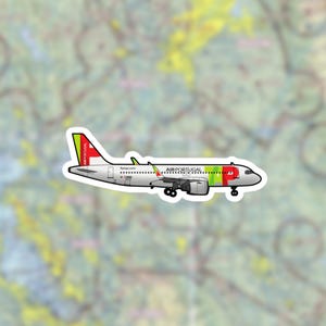 TAP Air Portugal Airbus A320 Neo Livery Vinyl Sticker Decal - Etsy