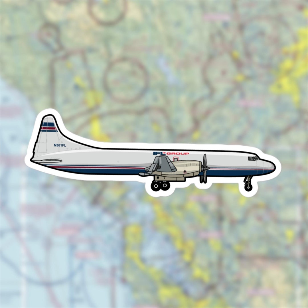 IFL Cargo Convair 5800 Decal - Vintage Airlifter Vinyl Sticker for Real ...