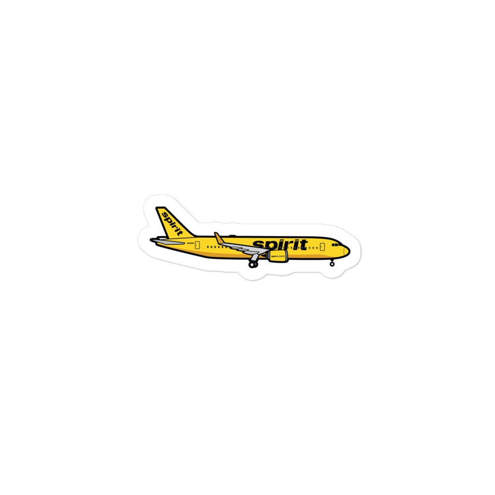 Spirit Airlines Airbus A320 Neo Sticker Decal - Etsy UK