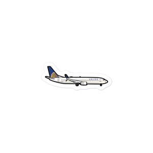 United Airlines Boeing 737 Sticker Decal - Etsy