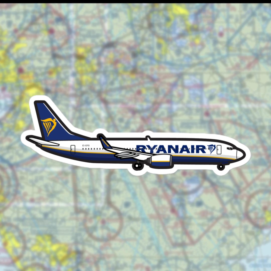 Ryanair Boeing 737 Decal - Etsy