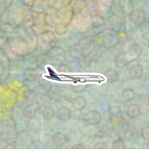 LATAM Boeing 787 Dreamliner Decal - Sleek Airline Sticker, Perfect for ...