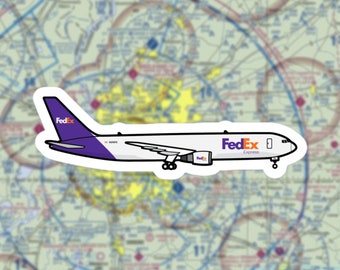 UPS Boeing 767 Cargo Plane Sticker Decal - Etsy