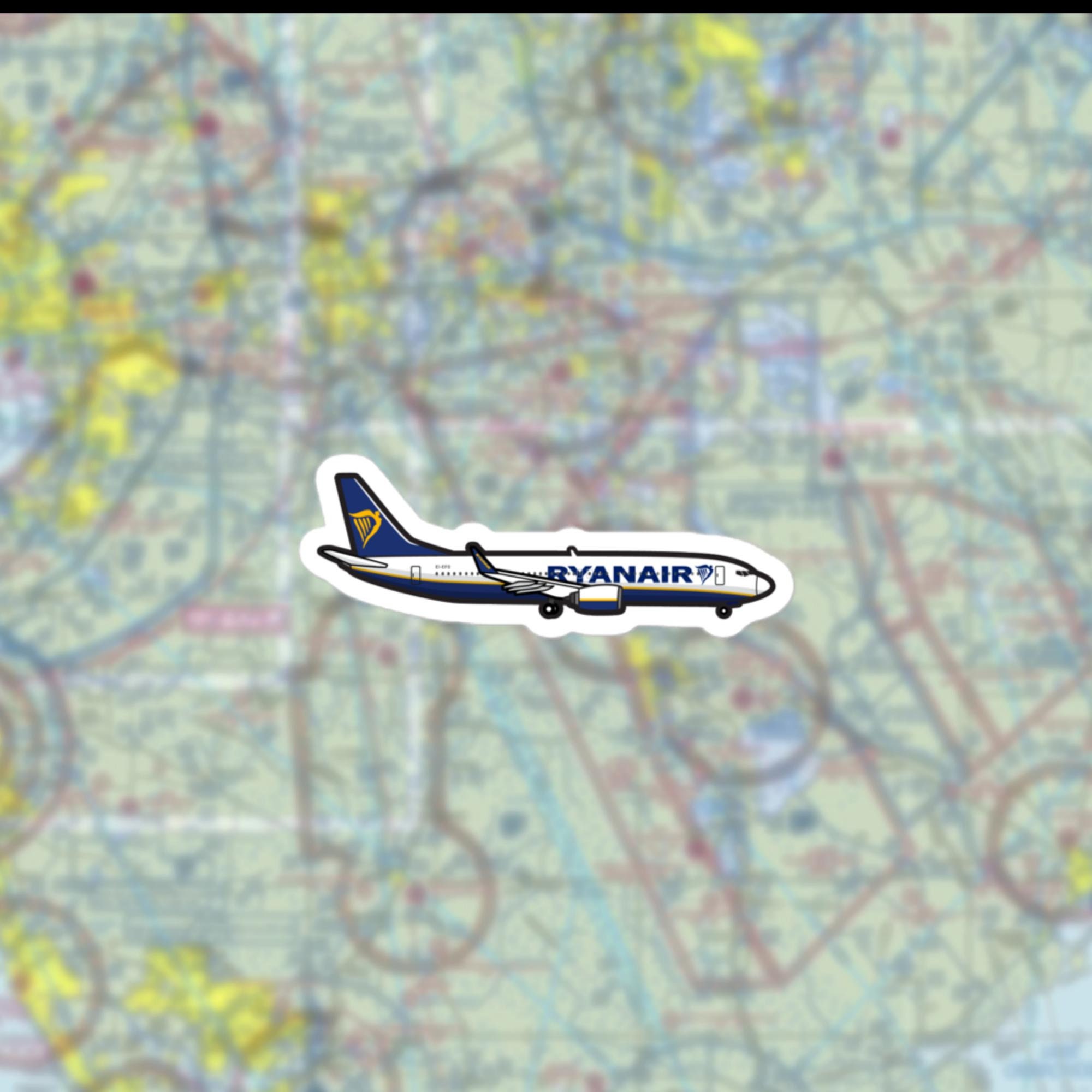 Ryanair Boeing 737 Decal - Etsy