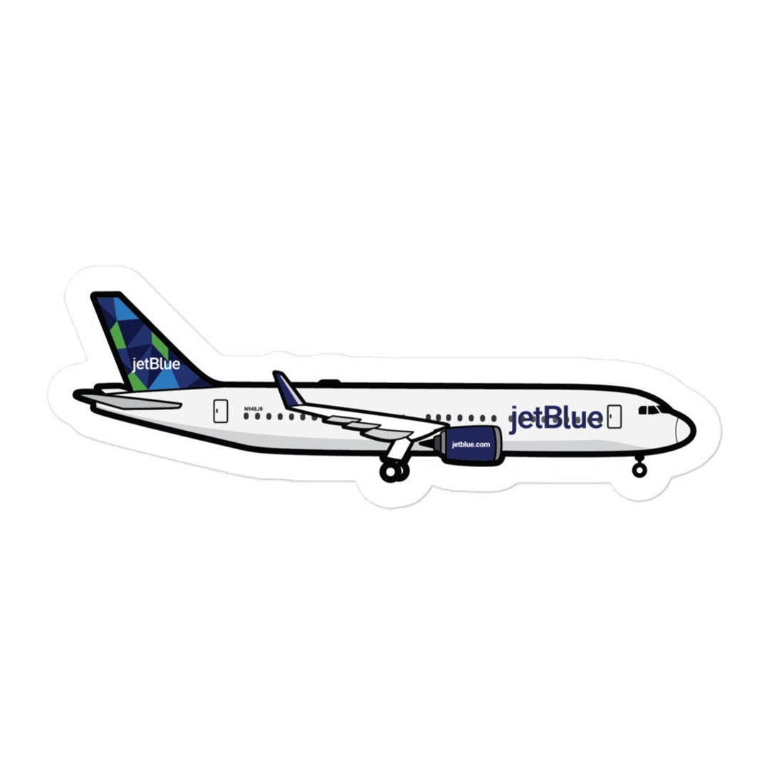 Jetblue A320 Sticker Decal - Etsy