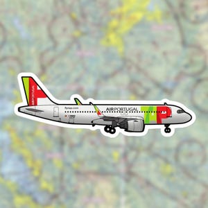 TAP Air Portugal Airbus A320 Neo Livery Vinyl Sticker Decal - Etsy ...