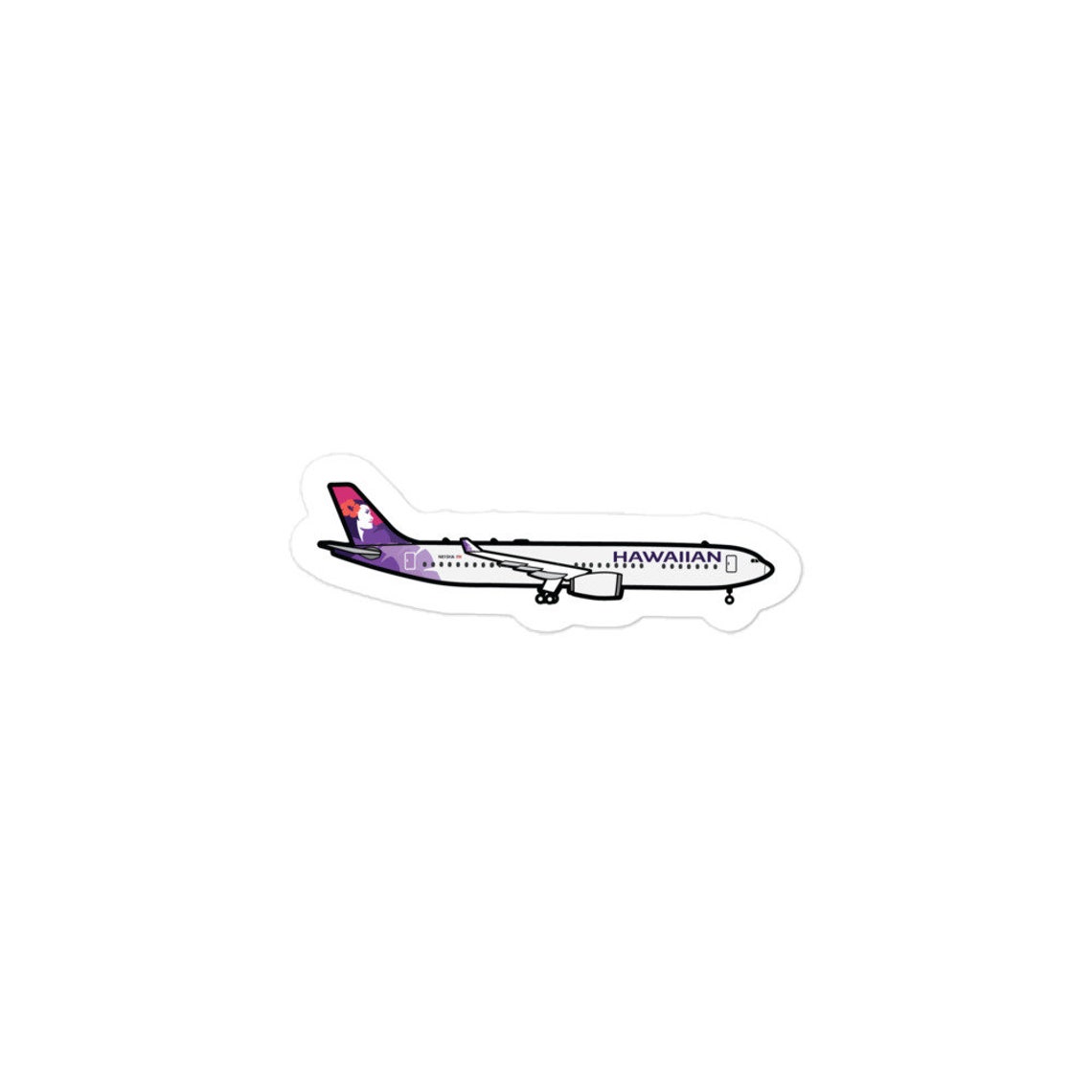 Hawaiian Airlines Airbus A330 Sticker Decal - Etsy