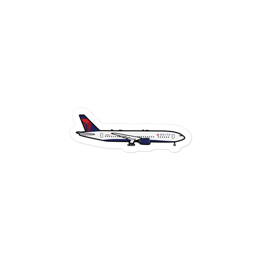 Delta Air Lines Boeing 777 Sticker Decal - Etsy
