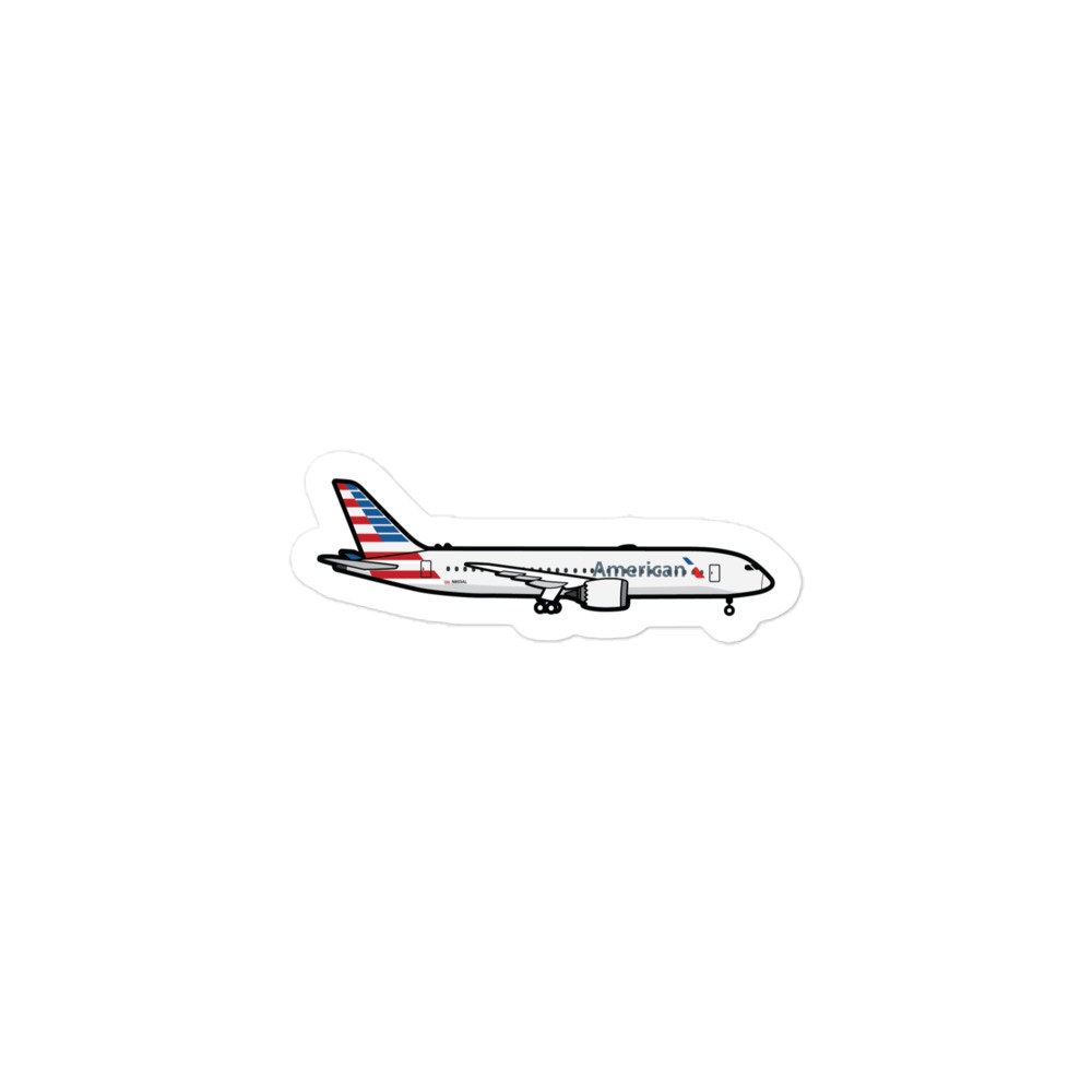American Airlines Boeing 787 Sticker Decal - Etsy