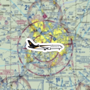 UPS Boeing 767 Cargo Plane Sticker Decal - Etsy